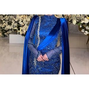 Baron | Dresses | Custom Baron Gown In Royal Blue | Poshmark